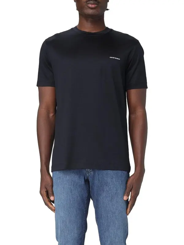 Emporio Armani Cotton T-shirt - Blue