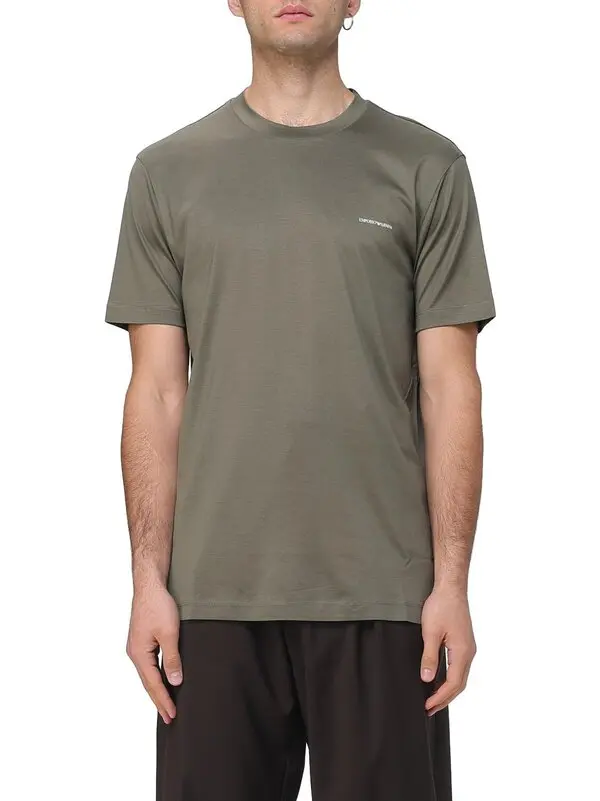 Emporio Armani Cotton T-shirt - Forest Green