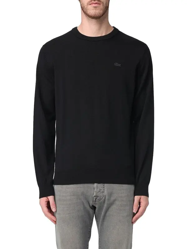 Lacoste Pullover Sweater - Black