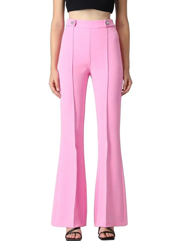 CHIARA FERRAGNI Wide Leg Trousers - Fuchsia