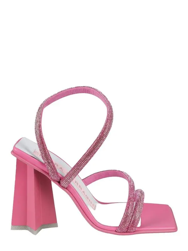 CHIARA FERRAGNI Embellished Heeled Sandals - Pink