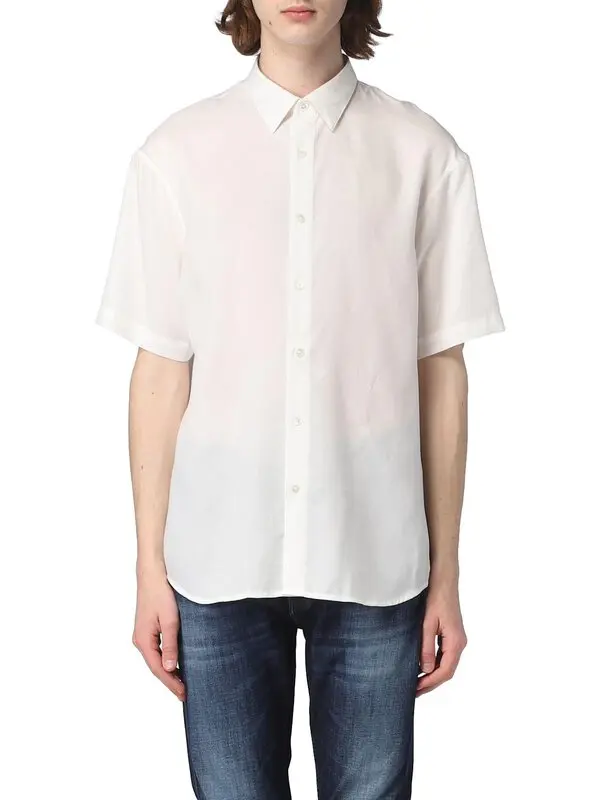 Emporio Armani Shirt In Cotton - White