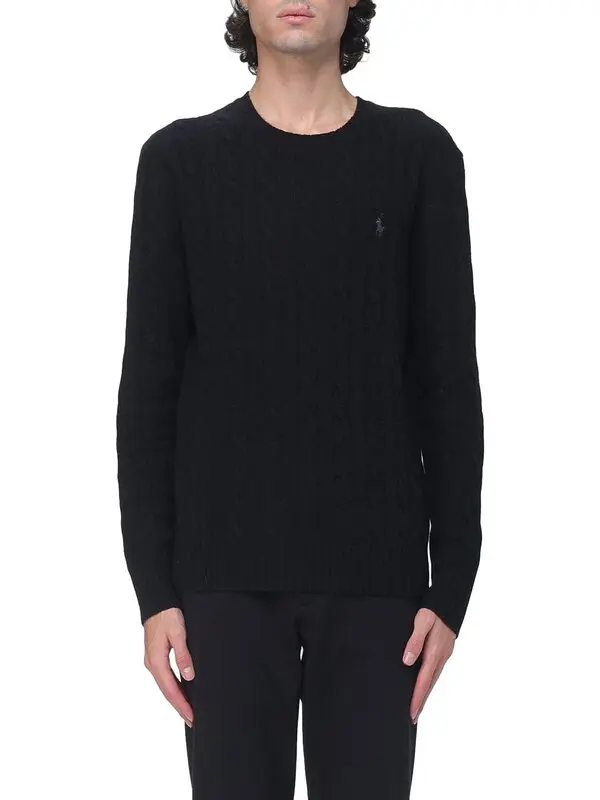 Polo Ralph Lauren Cable Knit Pullover - Black