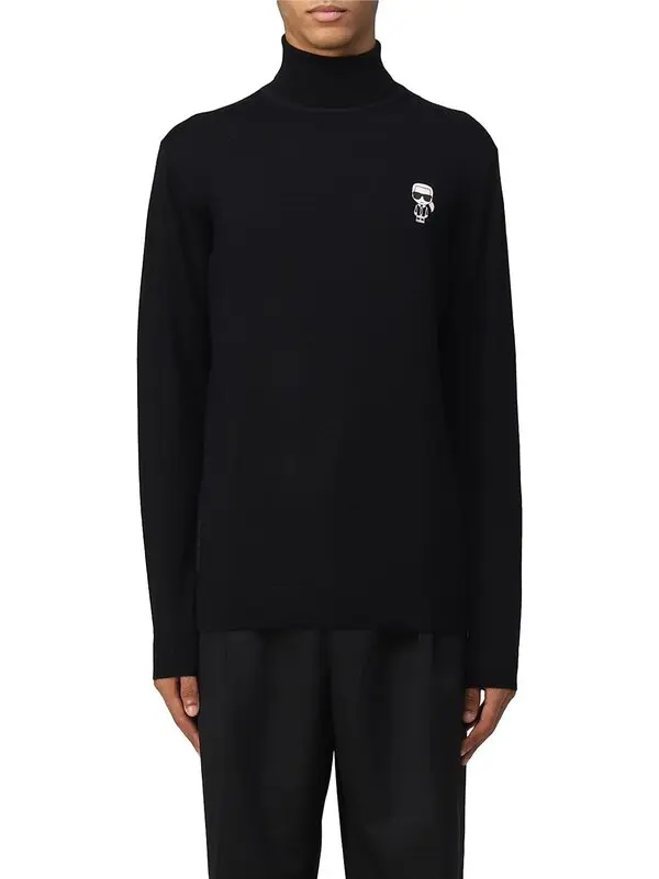 Karl Lagerfeld Pullover Sweater - Black