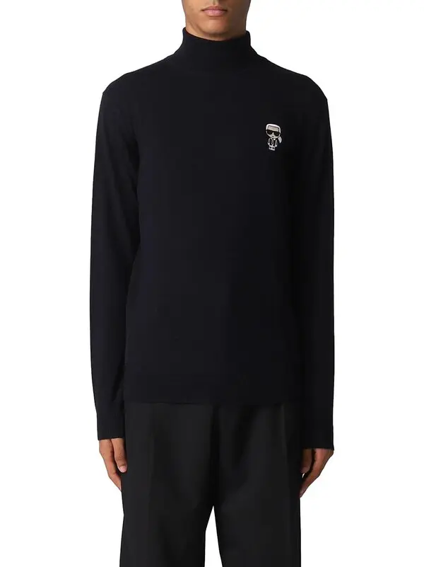 Karl Lagerfeld Pullover Sweater - Navy