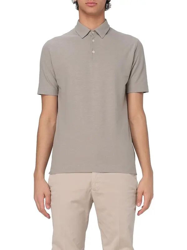 ZANONE Polo Shirt - Beige