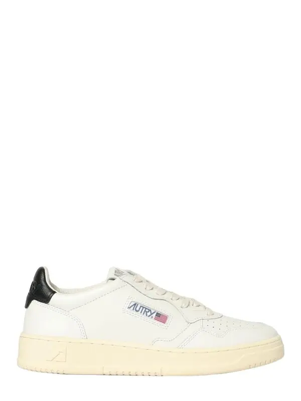 AUTRY Leather Medalist Low Top Sneakers - White