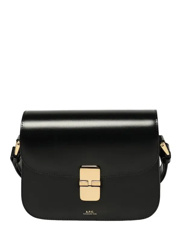 A.p.c. Grace Shoulder Bag - Black