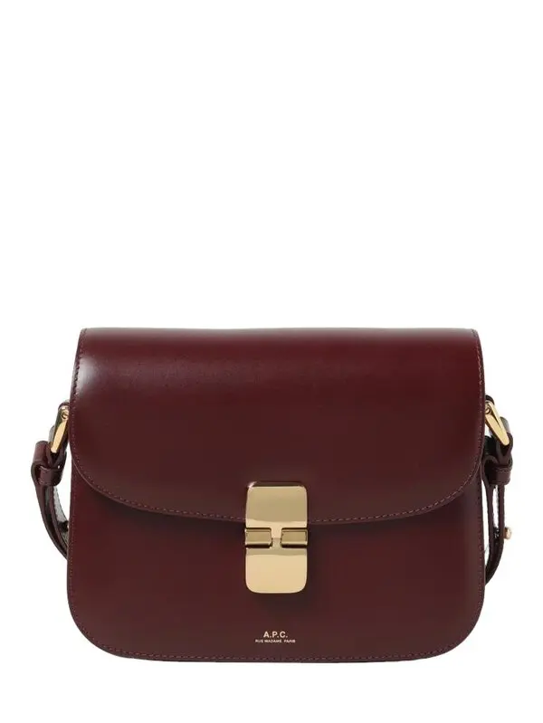 A.p.c. Mini Bag - Burgundy