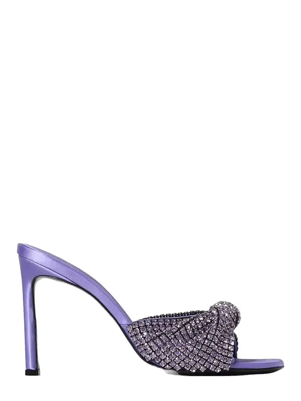 SERGIO ROSSI Heeled Sandal - Violet