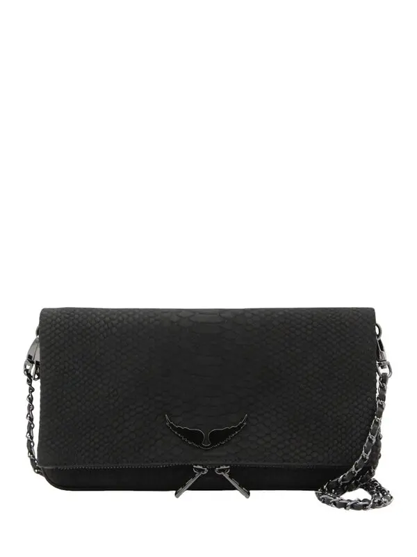Zadig&Voltaire Clutch With Chain Strap - Black