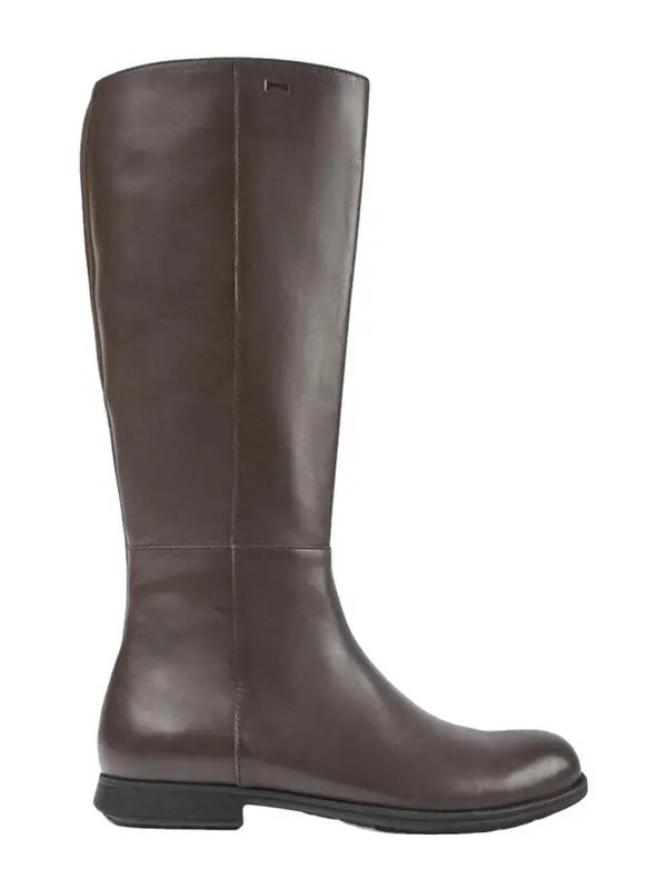 Camper Knee High Boots - Brown