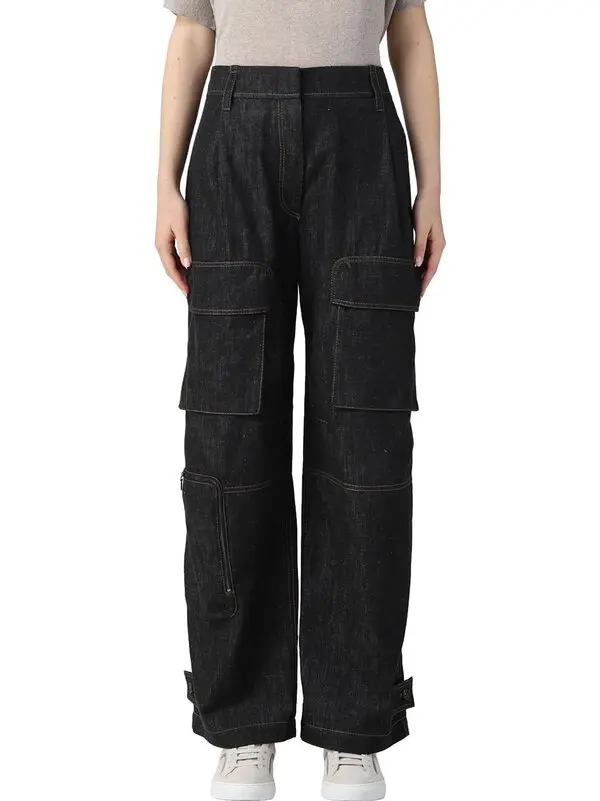 Brunello Cucinelli Cargo Jeans - Black