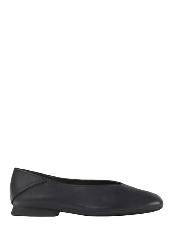 Camper Casi Myra Leather Ballet Flat - Black
