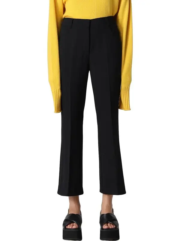 Stella McCartney Tailored Flare Trousers - Black
