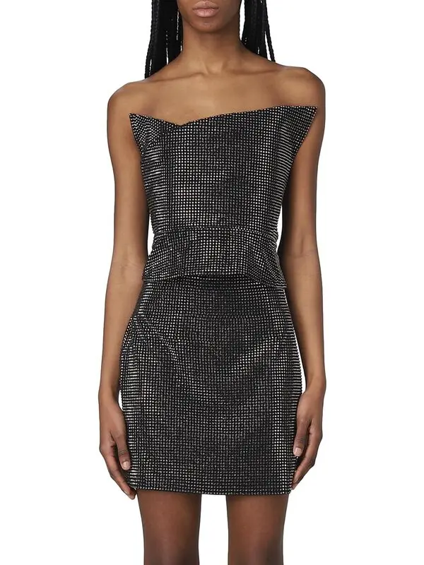 Roland Mouret Embellished Top - Black
