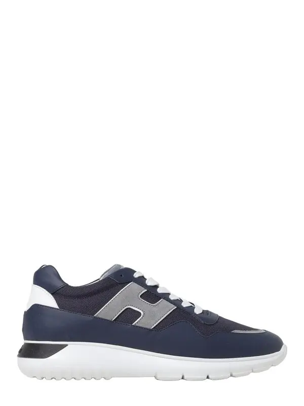 Hogan Lace Up Sneakers - Blue