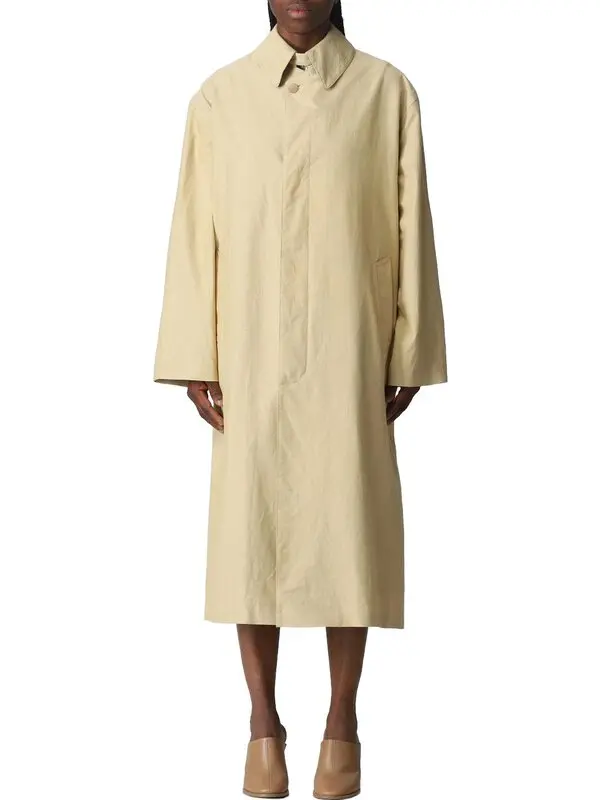 MAISON MARGIELA Single Breasted Trench Coat - Beige