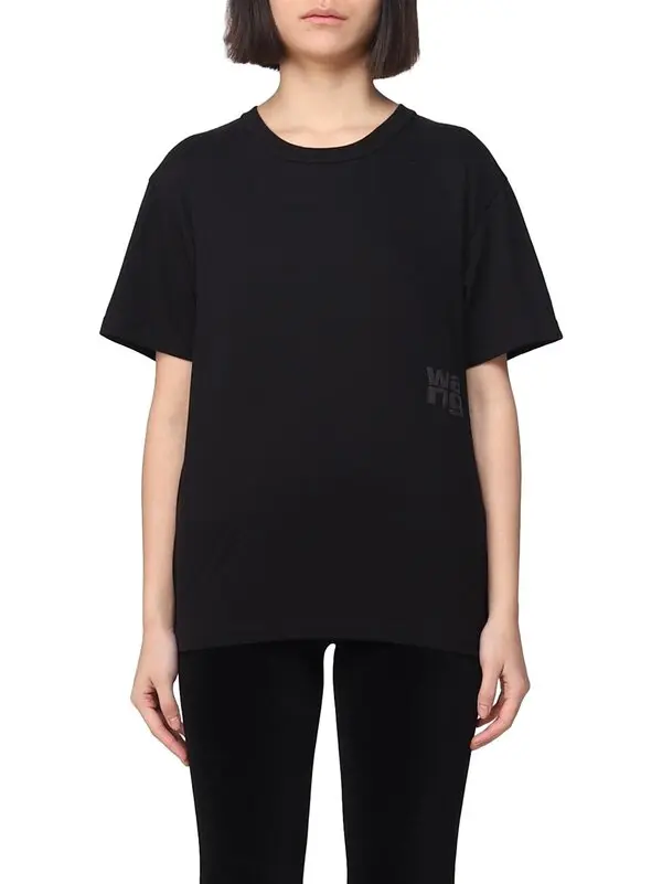 Alexander Wang Logo T-shirt - Black
