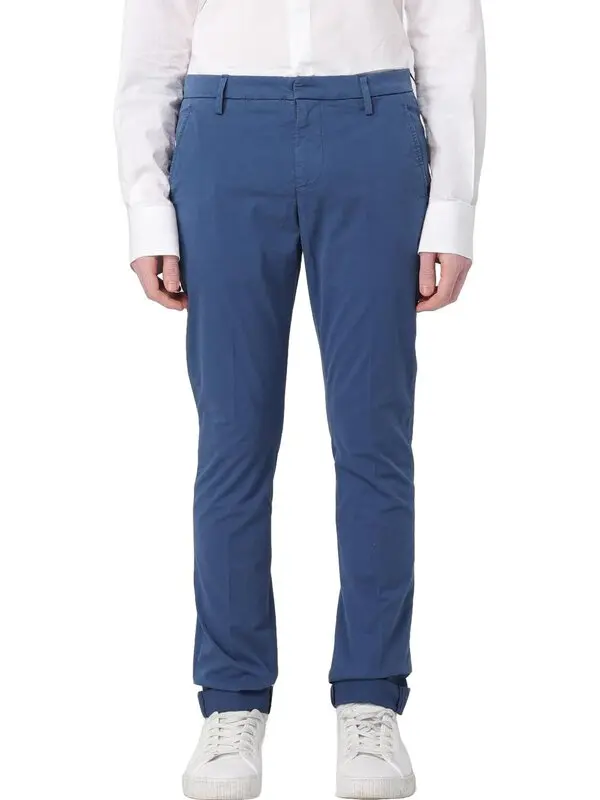 DONDUP Cotton Pants - Blue 1