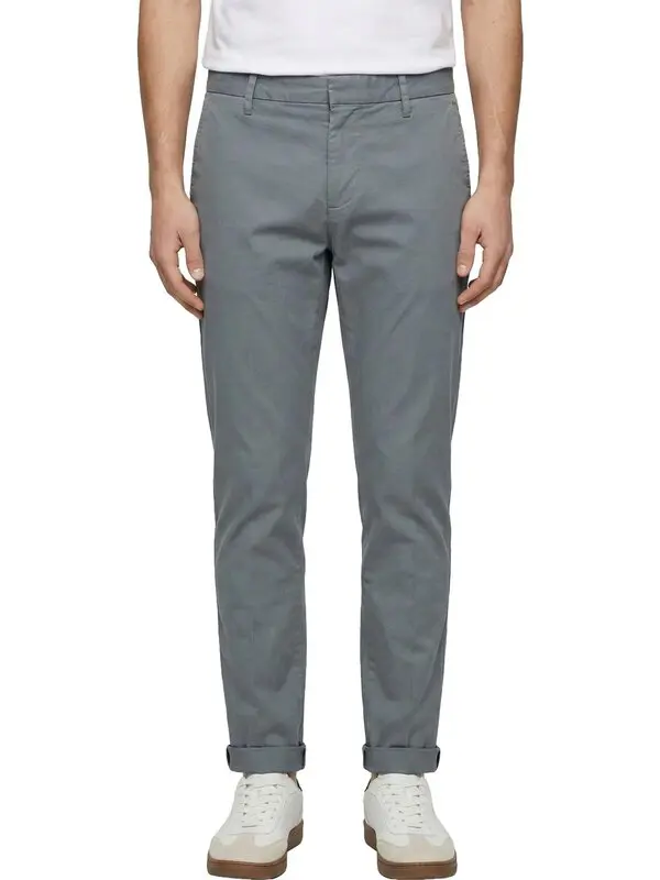 DONDUP Cotton Pants - Grey