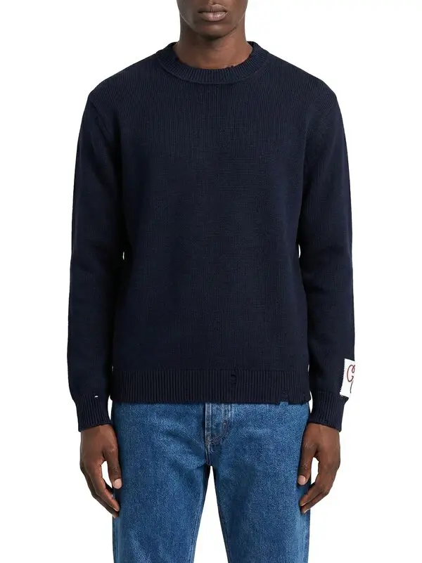 GOLDEN GOOSE Pullover Sweater - Blue