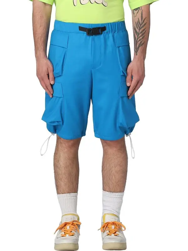 BONSAI Cargo Shorts - Gnawed Blue