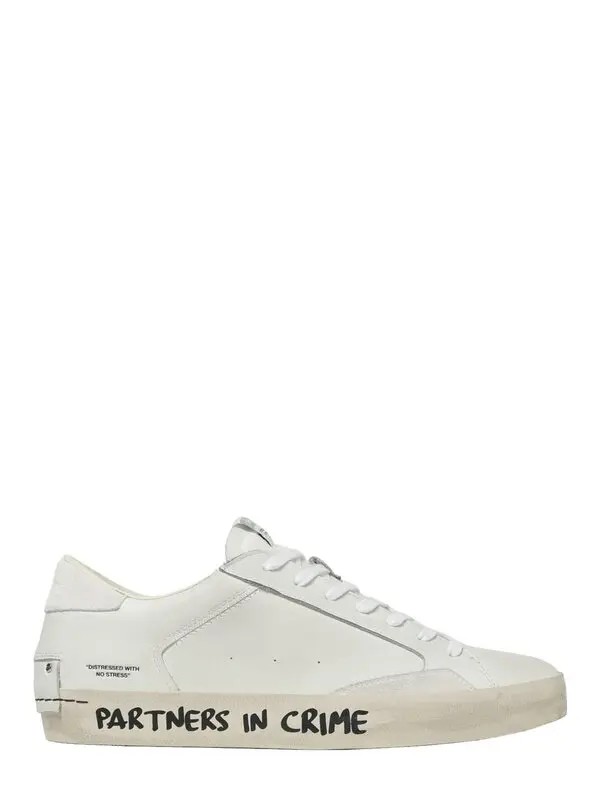 CRIME LONDON Low Top Sneakers - White