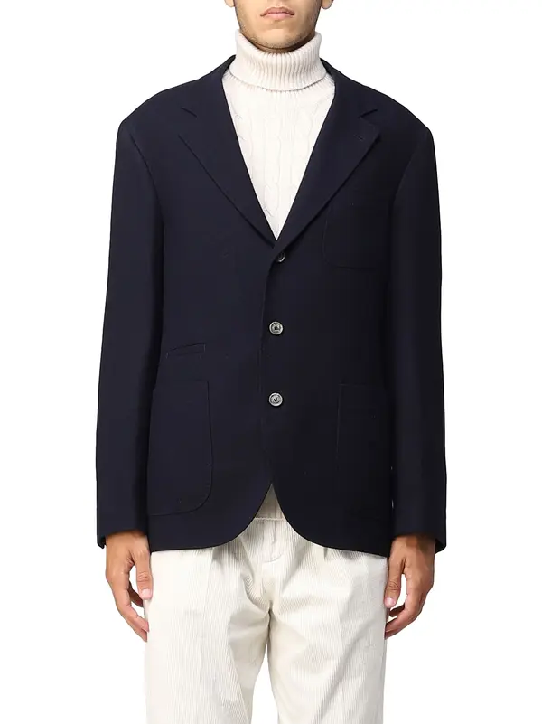 Brunello Cucinelli Cashmere And Silk Cardigan - Blue
