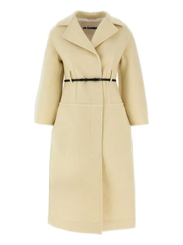 JIL SANDER Coat - White