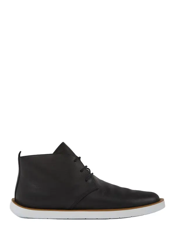 Camper Wagon Ankle Boots - Black