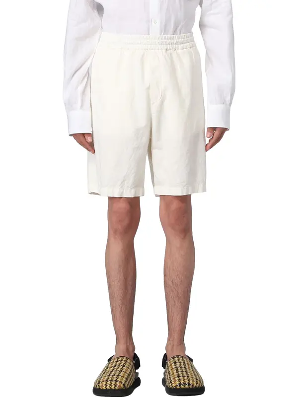 PAOLO PECORA Shorts - Yellow Cream