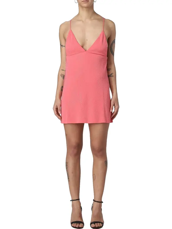 Dsquared2 Viscose Mini Dress - Pink