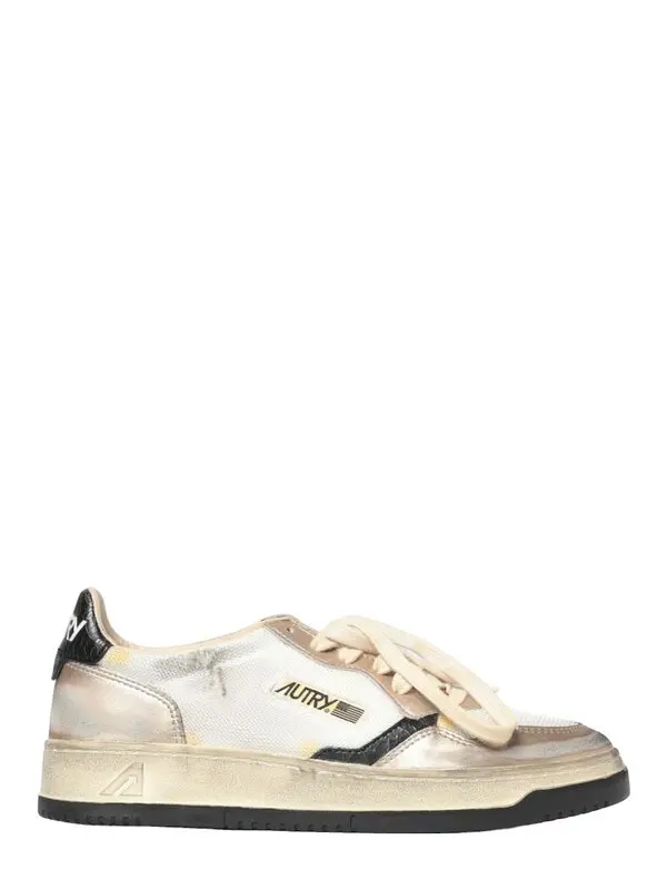 AUTRY Low Top Sneakers - Gold