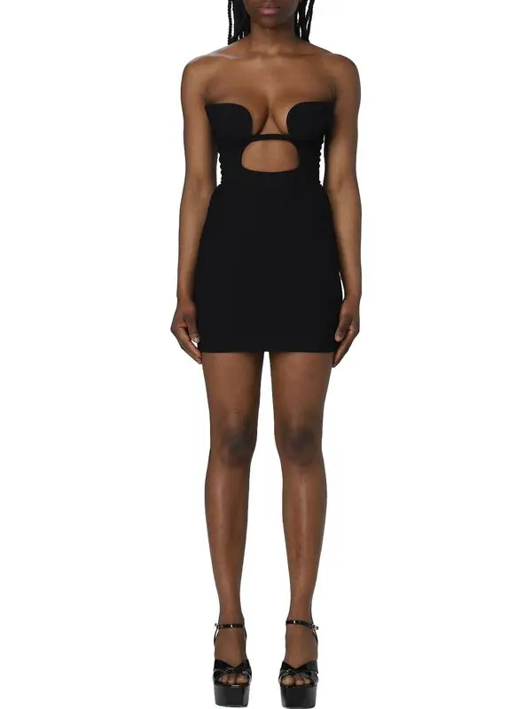 NENSI DOJAKA Cut Out Mini Dress - Black