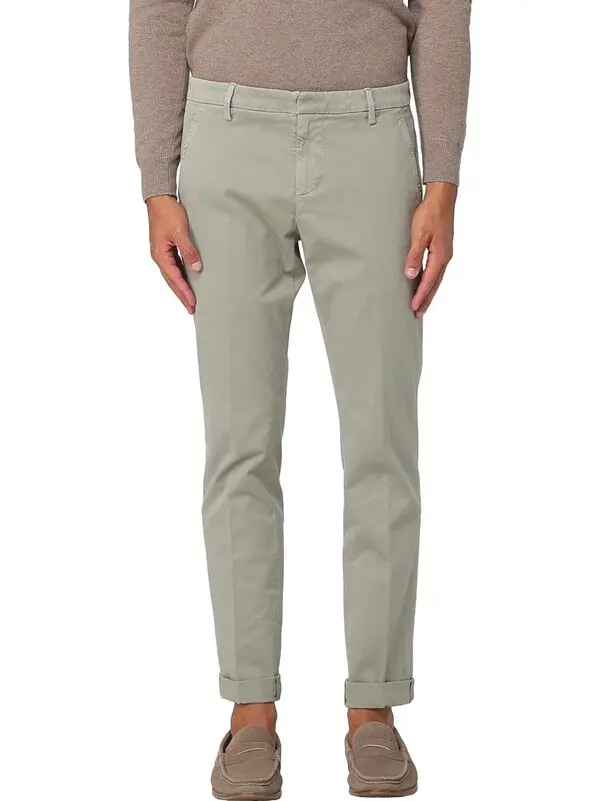 DONDUP Pants In Stretch Cotton - Burnt