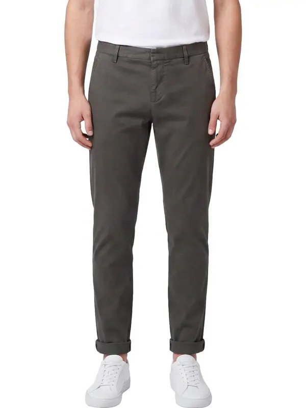 DONDUP Stretch Cotton Pants - Green