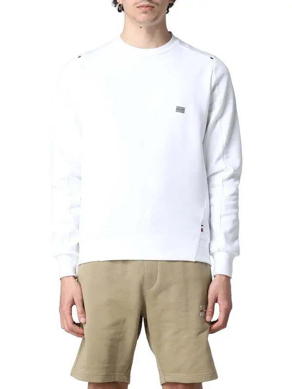 Tommy Hilfiger Cotton Blend Sweatshirt - White