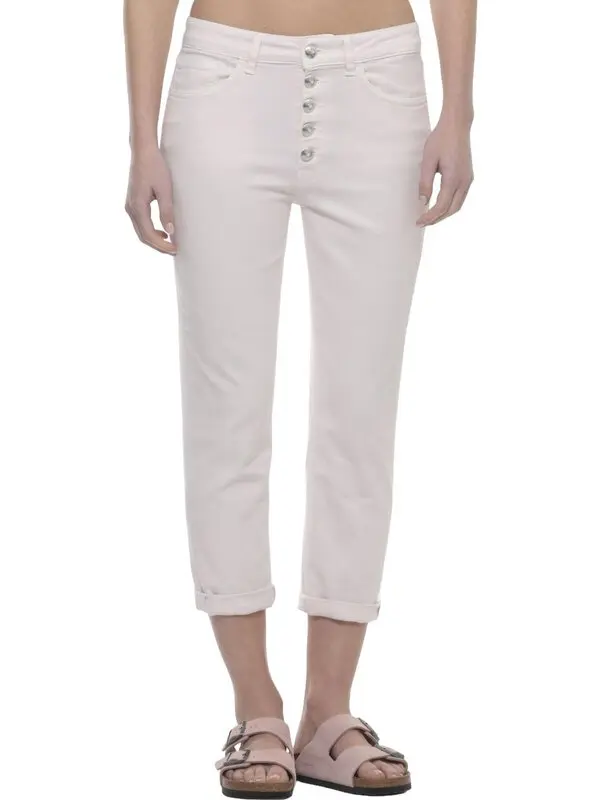 DONDUP Straight Leg Jeans - Pink