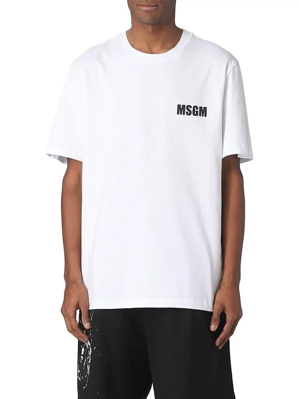 MSGM Cotton T-shirt - White