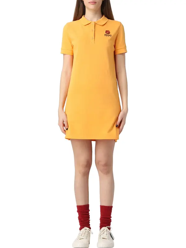 Kenzo Shirt Dress - Orange