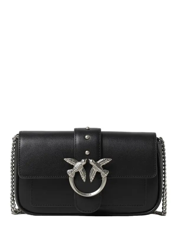 Pinko Mini Bag With Chain Strap - Black 1