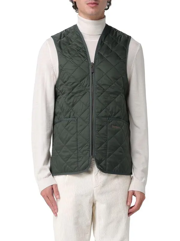 Barbour Quilted Suit Vest - Olive