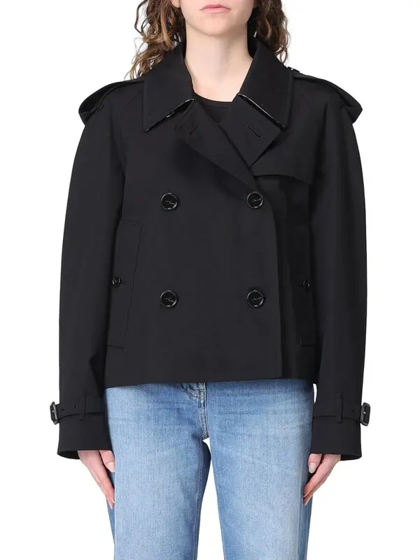 Burberry Double-breasted Jacket - Black