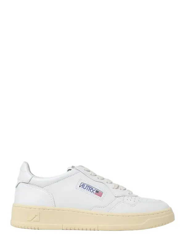 AUTRY Medalist 01 Leather Sneakers - White