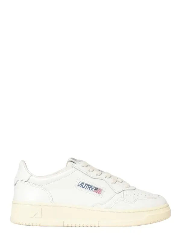 AUTRY Medalist 01 Leather Sneakers - White