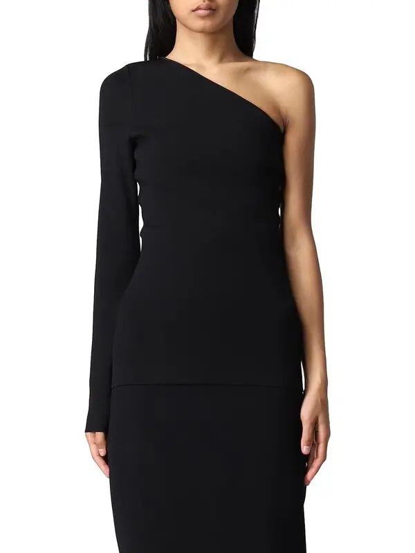 Victoria Beckham One-shoulder Top - Black