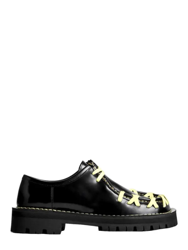 Camper Brogue Shoes - Black