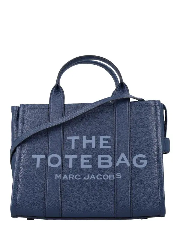 Marc Jacobs Tote Bag In Grained - Blue 1