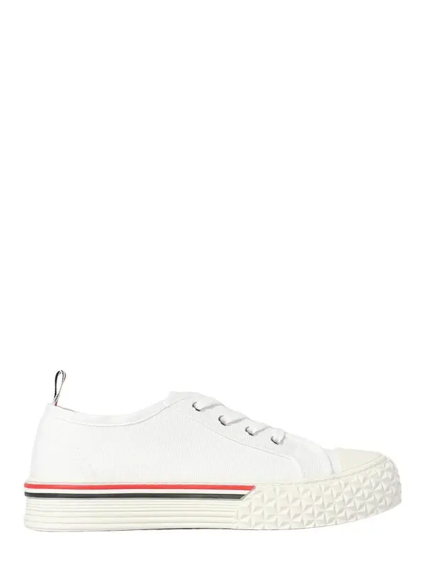 Thom Browne Lace-up Sneakers - White